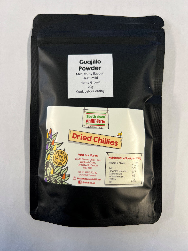 Guajillo Powder (70g - Home Grown) – South Devon Chilli Farm